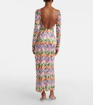 Missoni Zigzag Maxi Dress - Multicoloured