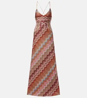 Missoni Zigzag Maxi Dress - Multicoloured
