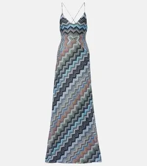 Missoni Zigzag Maxi Dress - Multicoloured