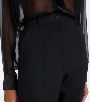 Dolce & Gabbana Wool-blend Slim Trousers