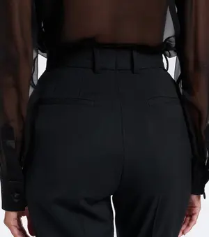 Dolce & Gabbana Wool-blend Slim Trousers
