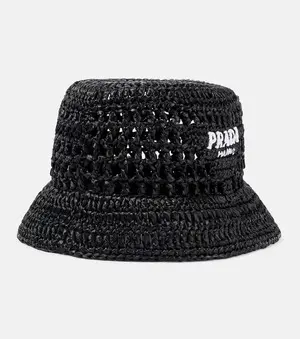 Prada Logo Bucket Hat