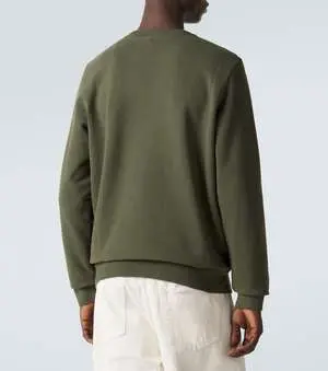 Sunspel Cotton Sweatshirt - Green