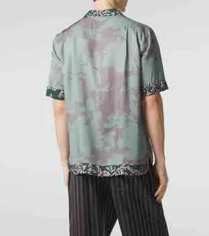 Dries Van Noten Printed Bowling Shirt