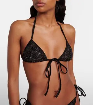 Missoni Zigzag Sequined Lamé Bikini