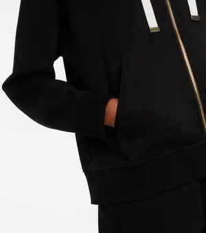 Max Mara Cotton-blend Hoodie - Black