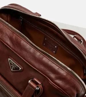 Prada Large Leather Shoulder Bag