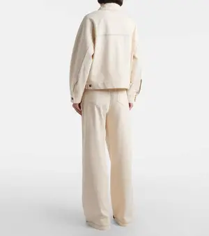Max Mara Pleated Wide-leg Jeans