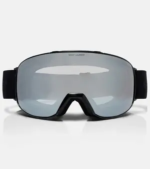 Saint Laurent Logo Ski Goggles - Black
