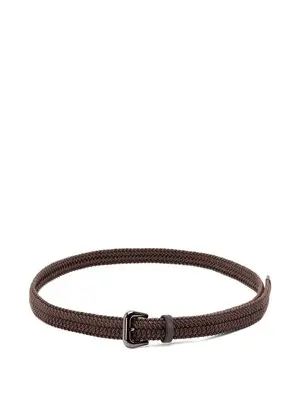 Brunello Cucinelli Slim Classic Belt - Brown