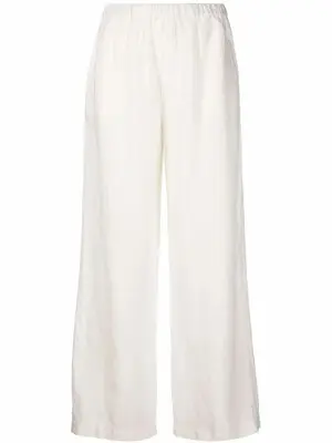Aspesi Wide Leg Linen Trousers