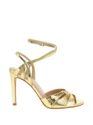 Twinset Metallic Sandals For Women