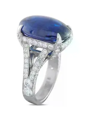 JACOB & CO Diamond And Sapphire Fine Ring