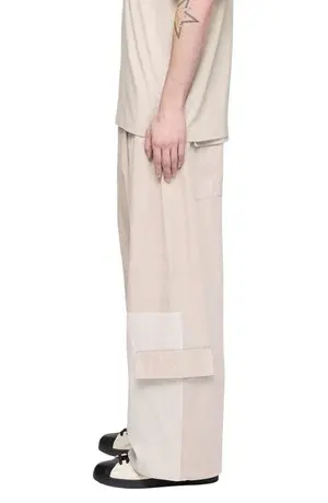 Y3 Drawstring Straight Leg Pants