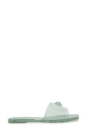Kurt Geiger Maddison Slide Sandal Open Green