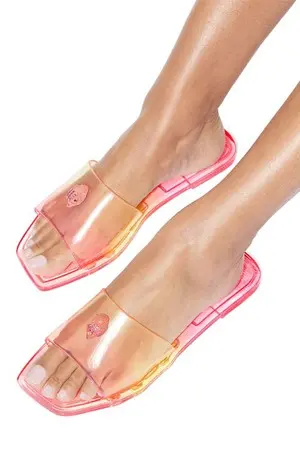 Kurt Geiger Maddison Slide Sandal - Pink Multi