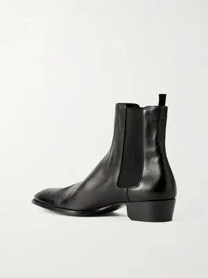 Saint Laurent Stanton Leather Chelsea Boots