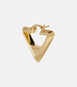 Prada Logo Stud Earrings