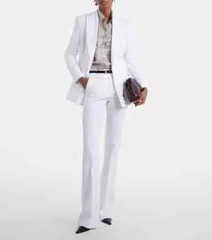 Max Mara Cotton Slim Pants