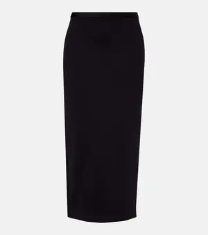 Max Mara Piuma Jersey Pencil Skirt