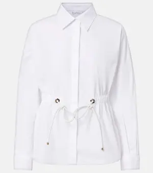 Max Mara Tazzina Cotton Shirt - White