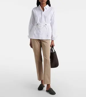 Max Mara Tazzina Cotton Shirt - White