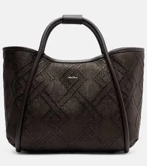 Max Mara Leather Tote Bag