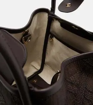 Max Mara Leather Tote Bag