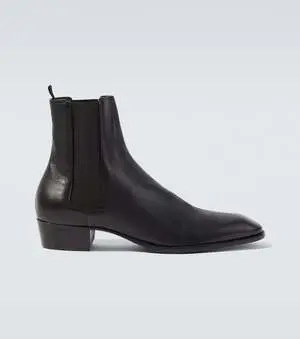 Saint Laurent Paneled Boots For Men