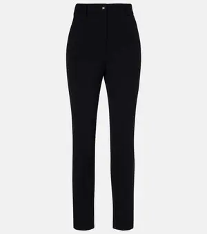 Dolce & Gabbana Wool-blend Slim Fit Trousers