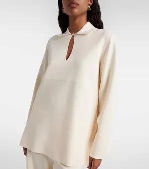 Max Mara Jersey Polo Top