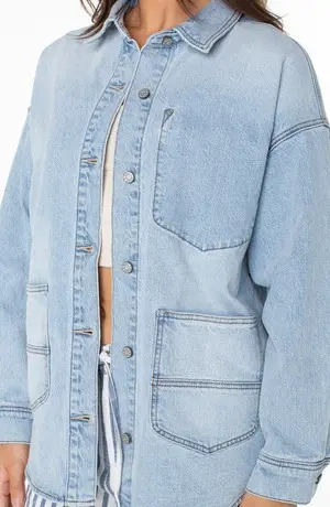 Roxy Denim Button-up Shirt