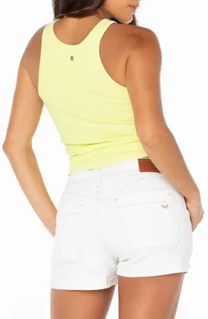 Roxy Boardwalk Racerback Tank - Lime Sher
