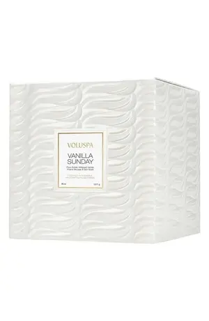 Voluspa Vanilla Sunday 3-wick Hearth Candle