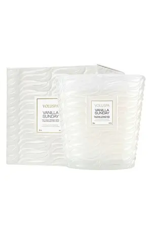 Voluspa Vanilla Sunday 3-wick Hearth Candle