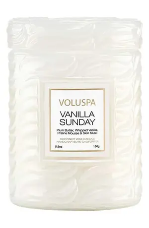 Voluspa Vanilla Sunday Small Jar Candle - No Color