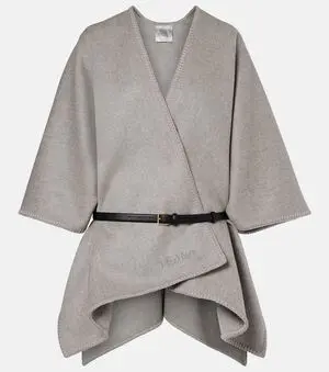 Max Mara Virgin Wool Cape