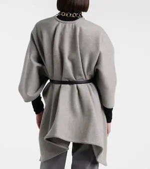 Max Mara Virgin Wool Cape