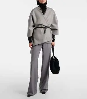 Max Mara Virgin Wool Cape