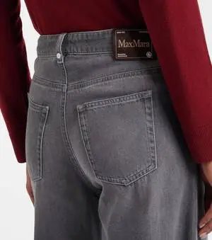Max Mara Allegra Barrel-leg Jeans - Grey