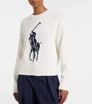 Polo Ralph Lauren Big Pony Intarsia Cotton Sweater