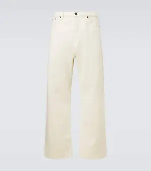 Valentino Garavani Vgold Wide-leg Jeans