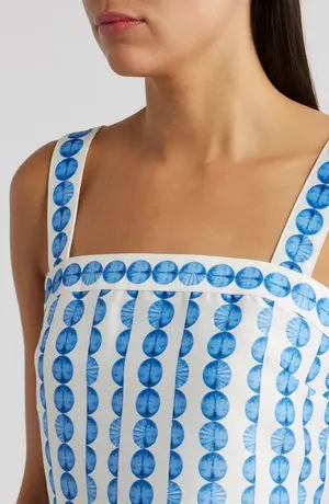 French Connection Structured Taffeta Tank
