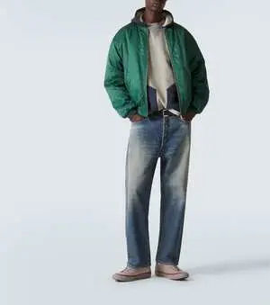 A.PRESSE Cotton-blend Bomber Jacket