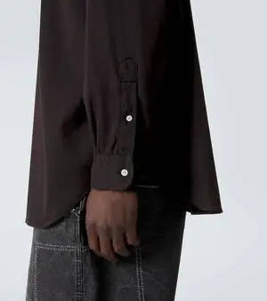 A.PRESSE Cotton Twill Shirt