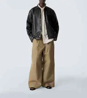 Sacai Leather Blouson Jacket
