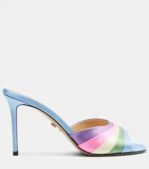Mach & Mach Gradient 95 Satin Mules