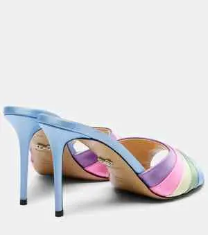 Mach & Mach Gradient 95 Satin Mules