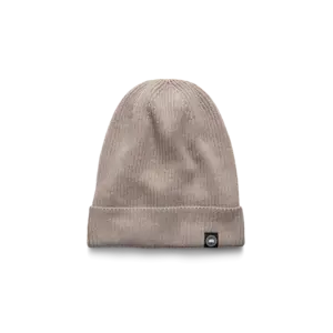 Canada Goose Cotton Ribbed Beanie - Limestone