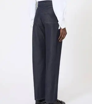 Max Mara Straight Leg Jeans - Blue